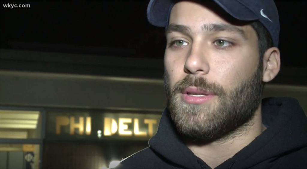 Fraternity brother heroes spring to action after student shot - My ...