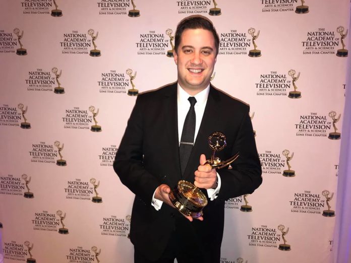 Lane Luckie recognized with Emmy Award - My Fraternity