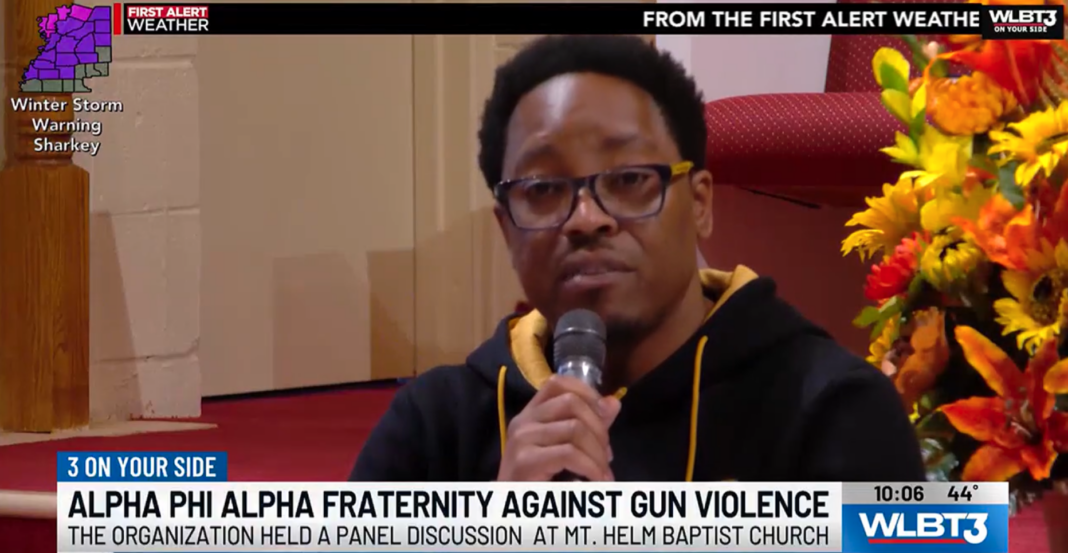 Alpha Phi Alpha fraternity takes a stance against gun violence in ...