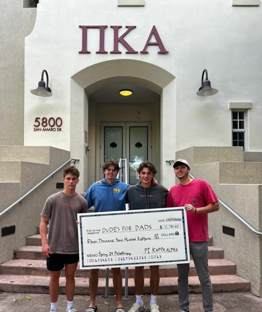 PIKE raises $11,000 for Dudes for Dads - My Fraternity