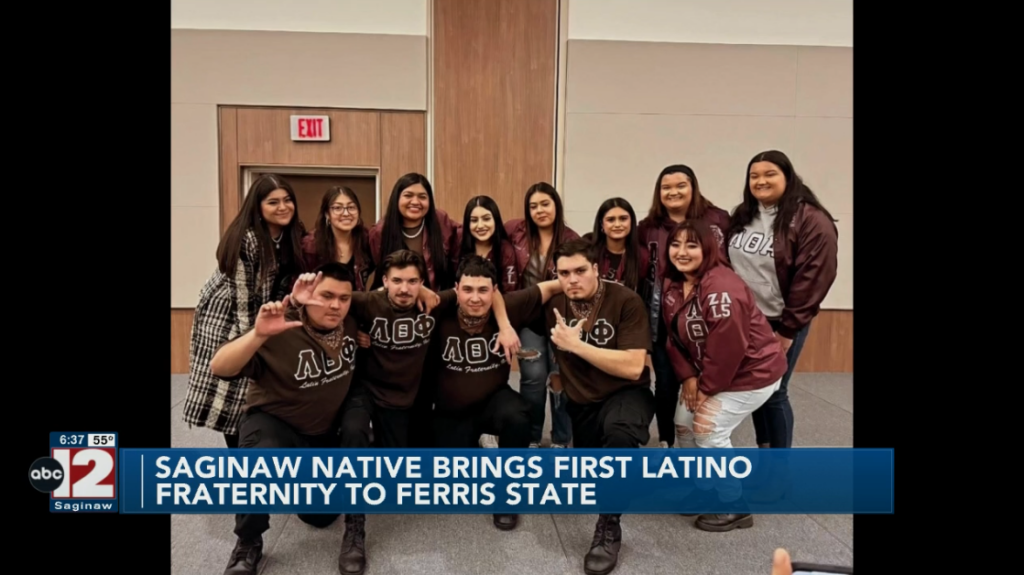 Saginaw native helps bring a Latino fraternity to Ferris State ...