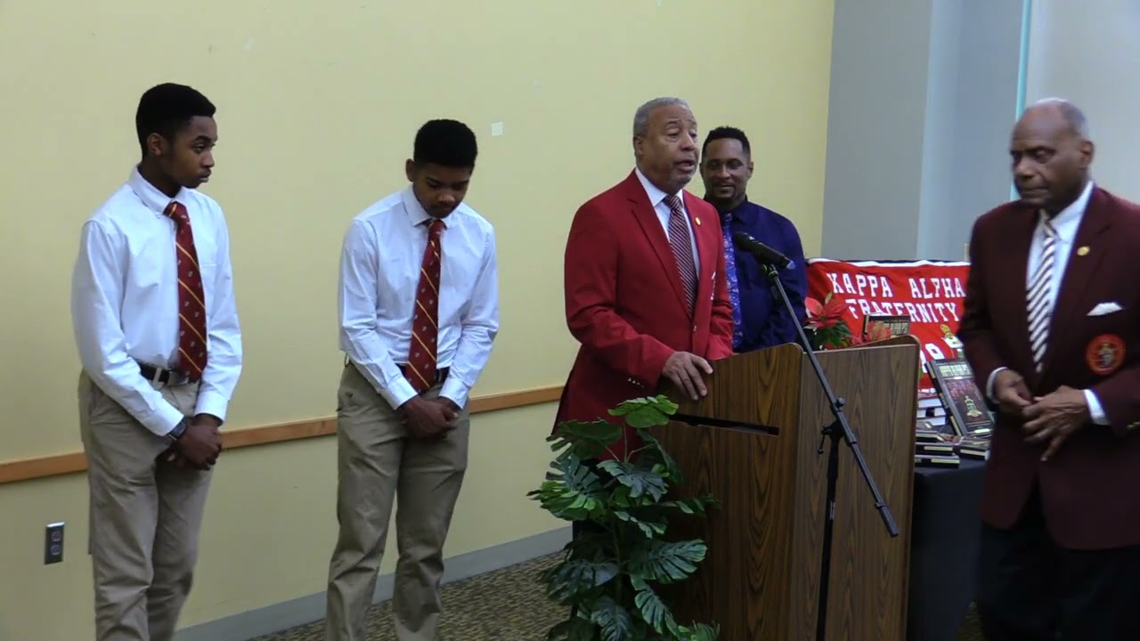 Kappa Alpha Psi Fraternity Donates Historic Book, Mentors Black Youth ...